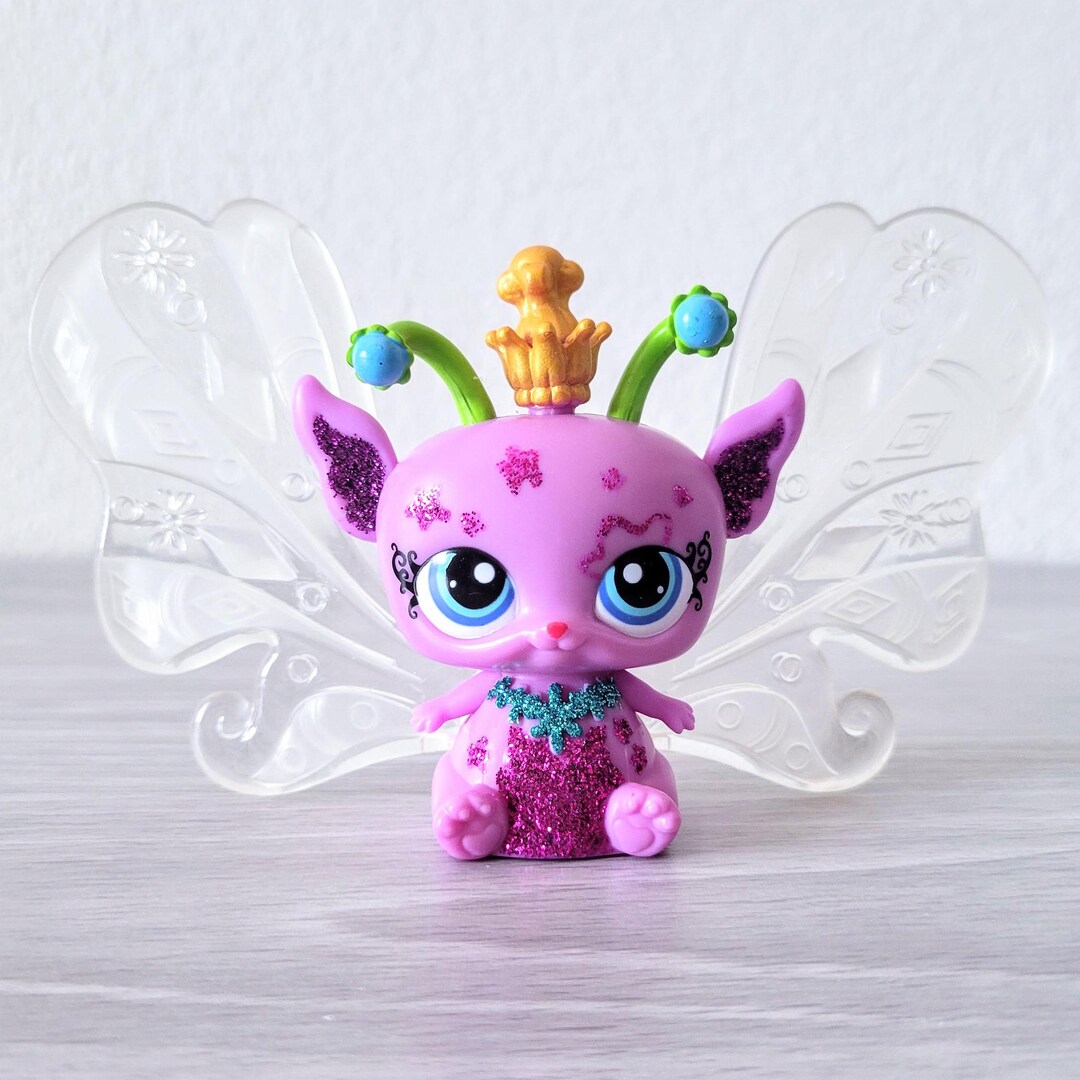 Hasbro LPS #2831 Fairy Empress Majestic Masquerade Purple Light up ...