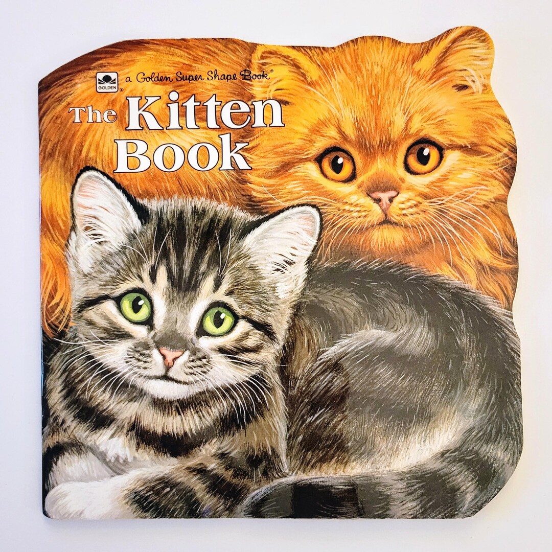 The Kitten Book by Jan Pfloog Golden Super Shape Book 1968 Vintage ...