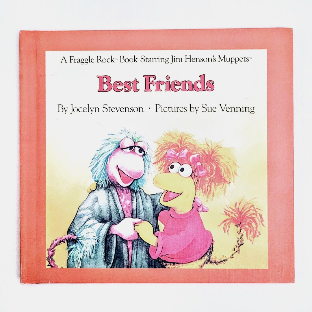 Fraggle Rock Best Friends 1984 Vintage Hardcover Childrens Book, Very ...