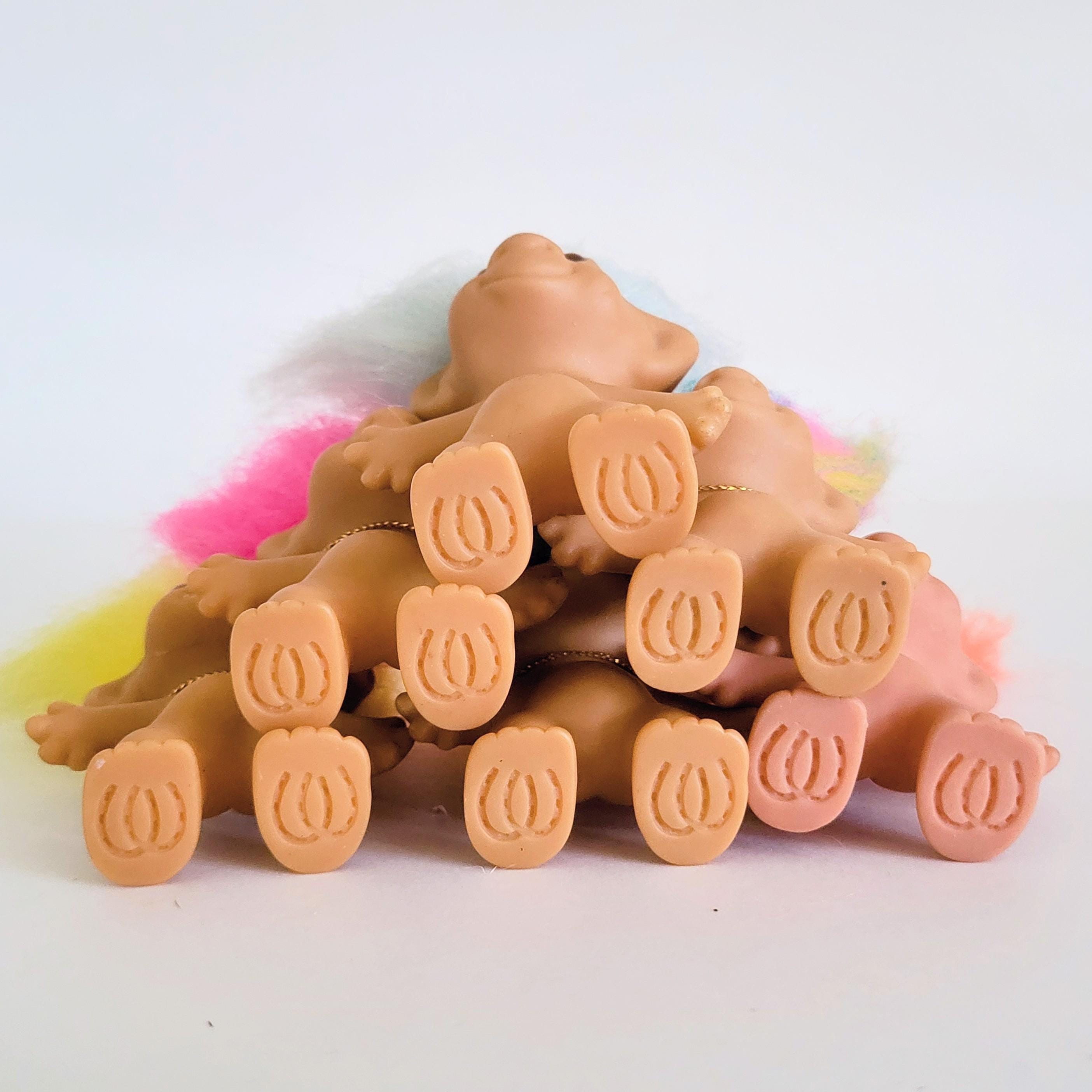 Vintage Uneeda Wishnik Troll Lot of 6 Pastel Rainbow Hair - Etsy