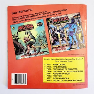 Masters of the Universe Meteor Monsters 1985 Vintage Softcover ...