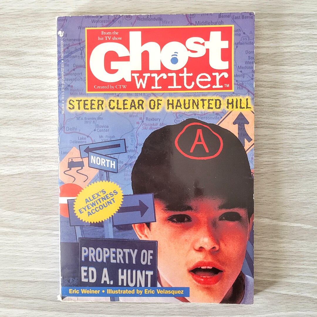 Ghost Writer Steer Cleer of Haunted Hill by Eric Weiner 1993 Vintage ...