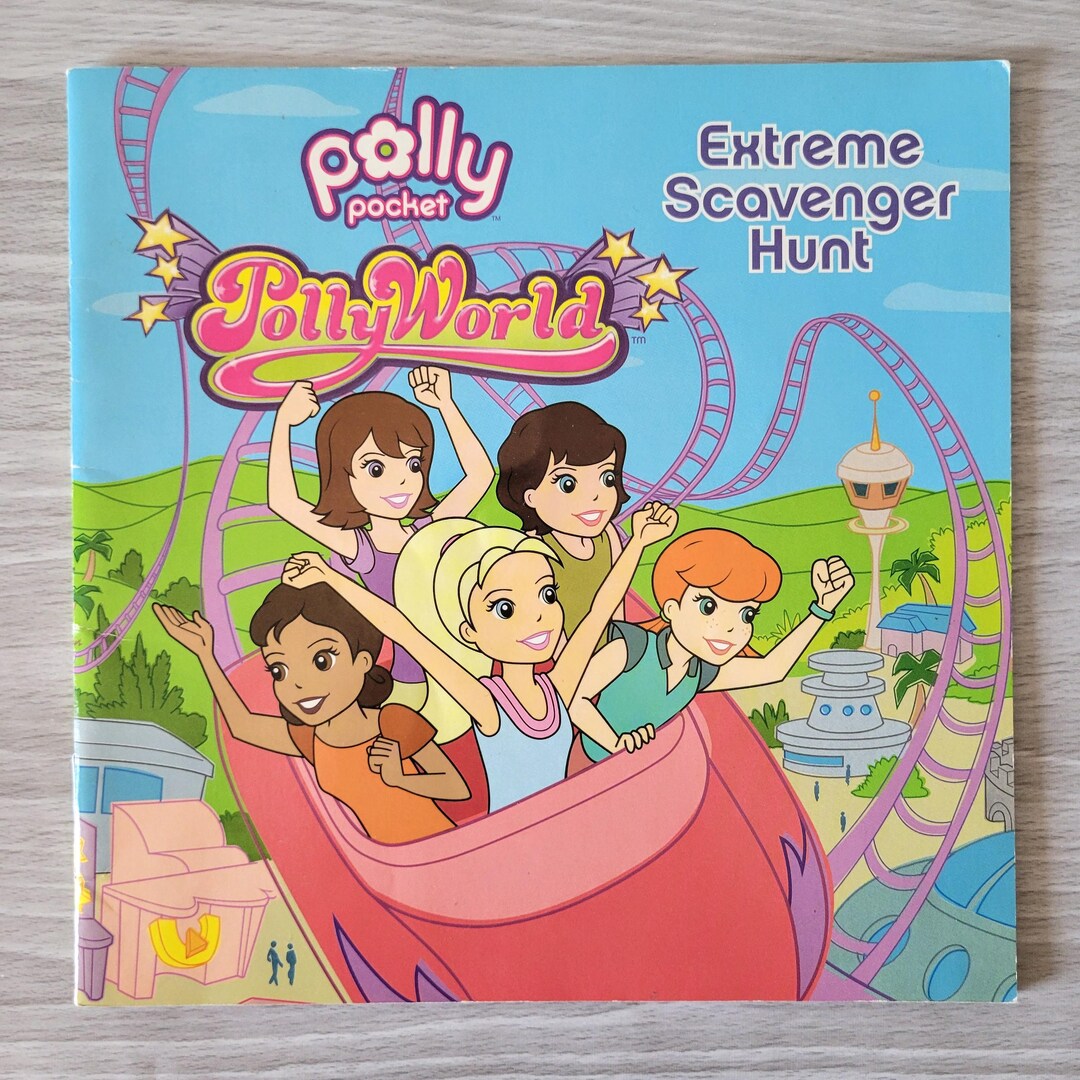 Polly Pocket Book Polly World Extreme Scavenger Hunt - Etsy