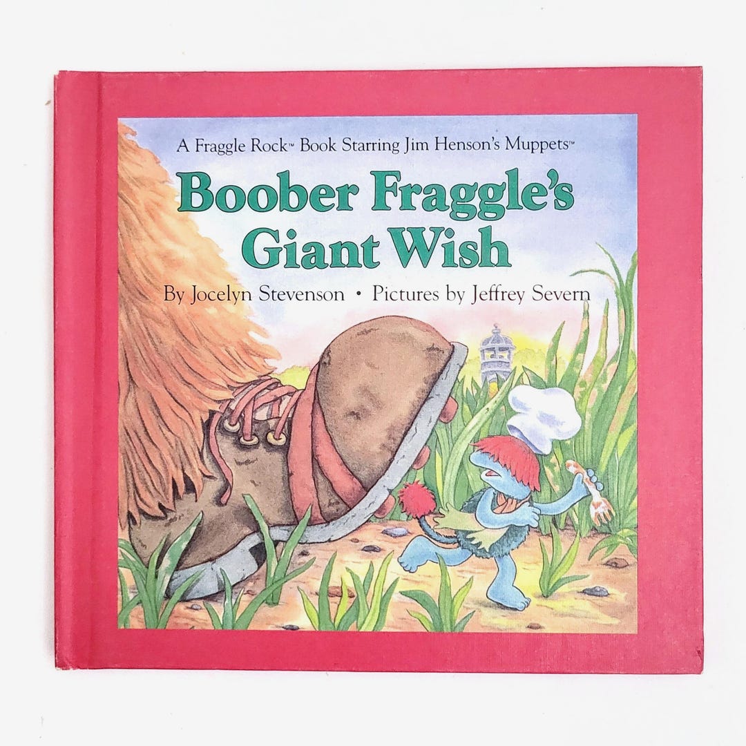 Fraggle Rock Boober Fraggles Giant Wish 1984 Vintage Hardcover ...