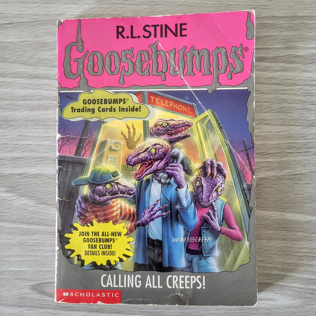 Goosebumps Calling All Creeps by RL Stine 1996 Vintage Paperback ...