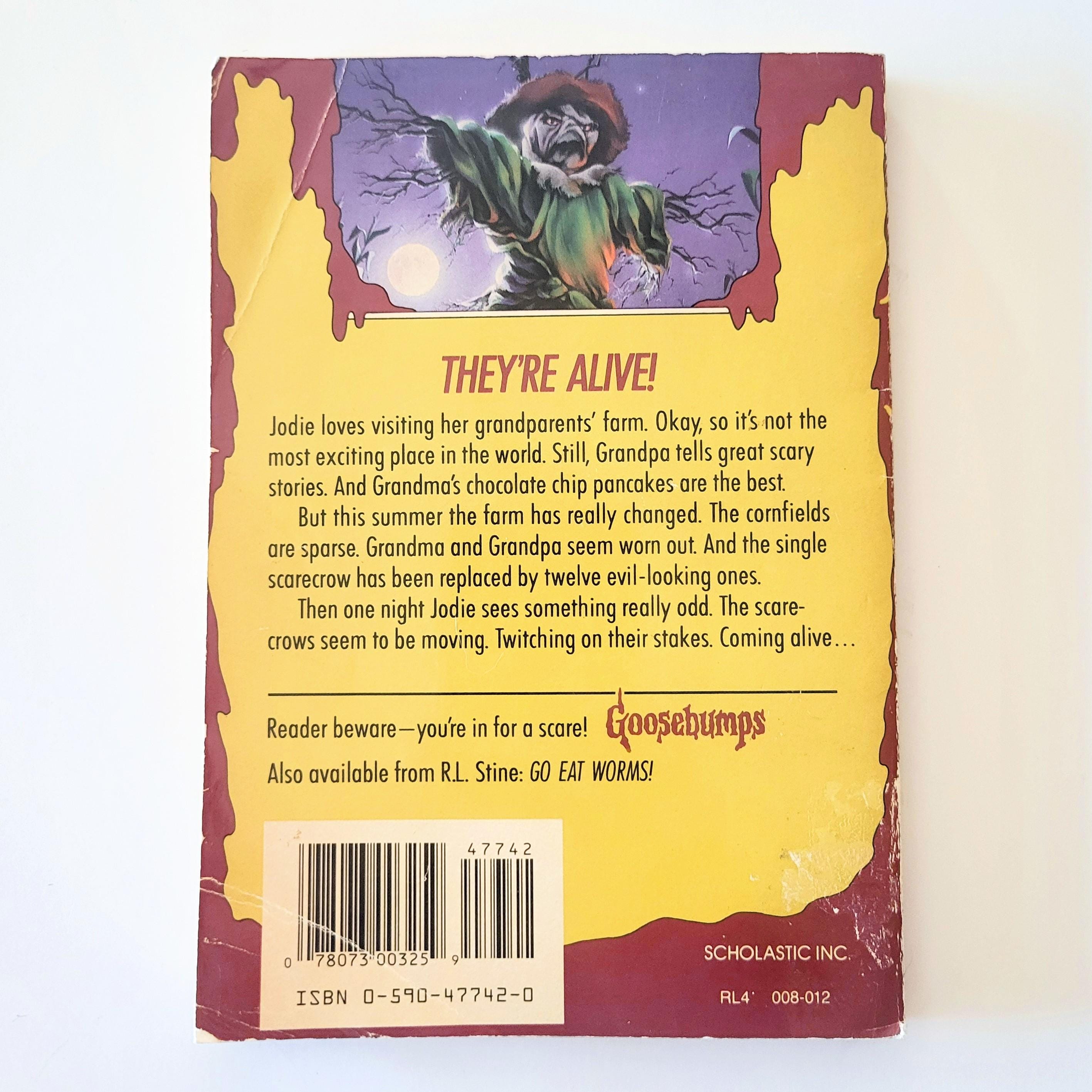 Goosebumps the Scarecrow Walks at Midnight Vintage Horror Book FLAWS ...