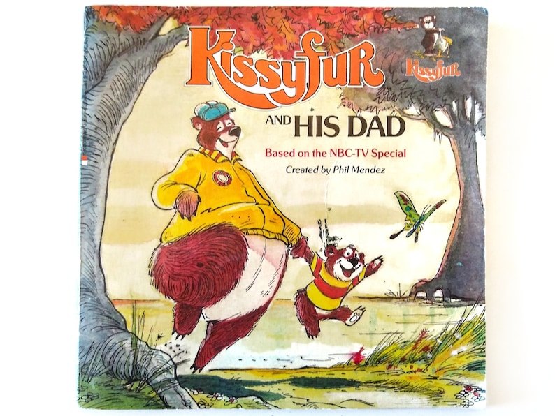 Kissyfur and His Dad 1986 Vintage Softcover Childrens Book - Etsy