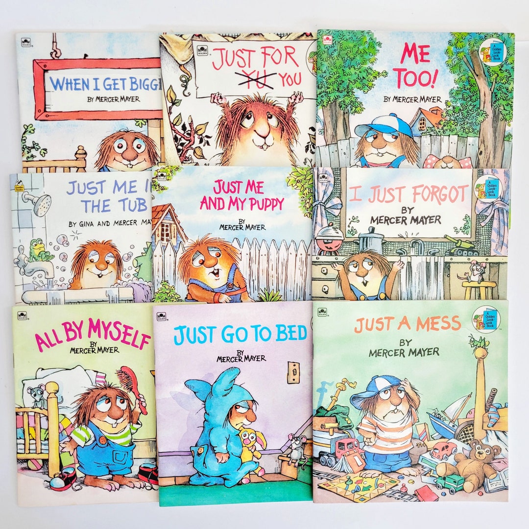 Mercer Mayer Little Critter Book Lot of 9 Vintage Softcover Childrens ...