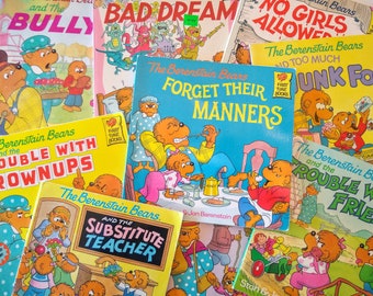 Berenstain Bears Book Series // Create Your Own Book Pack // 1980s ...