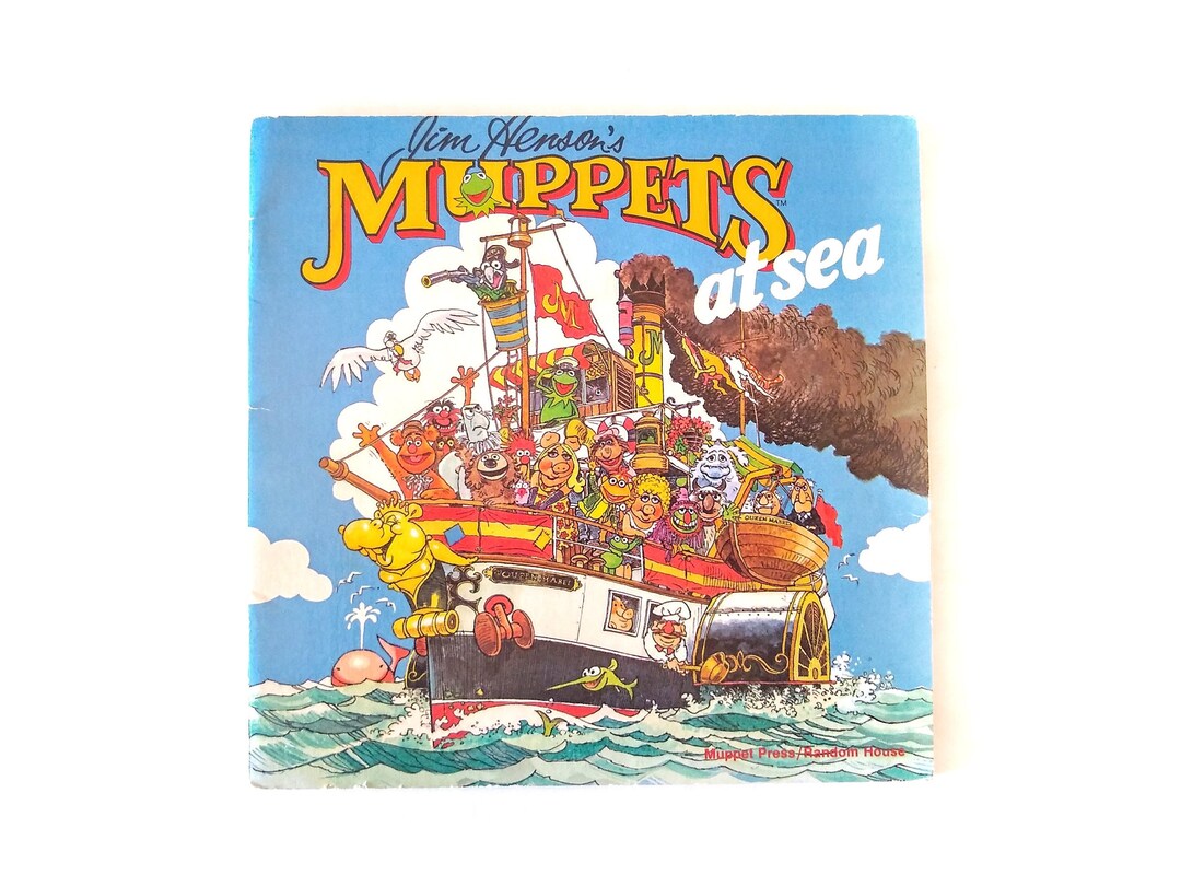 Muppets at Sea 1980 Vintage Softcover Childrens Book - Etsy