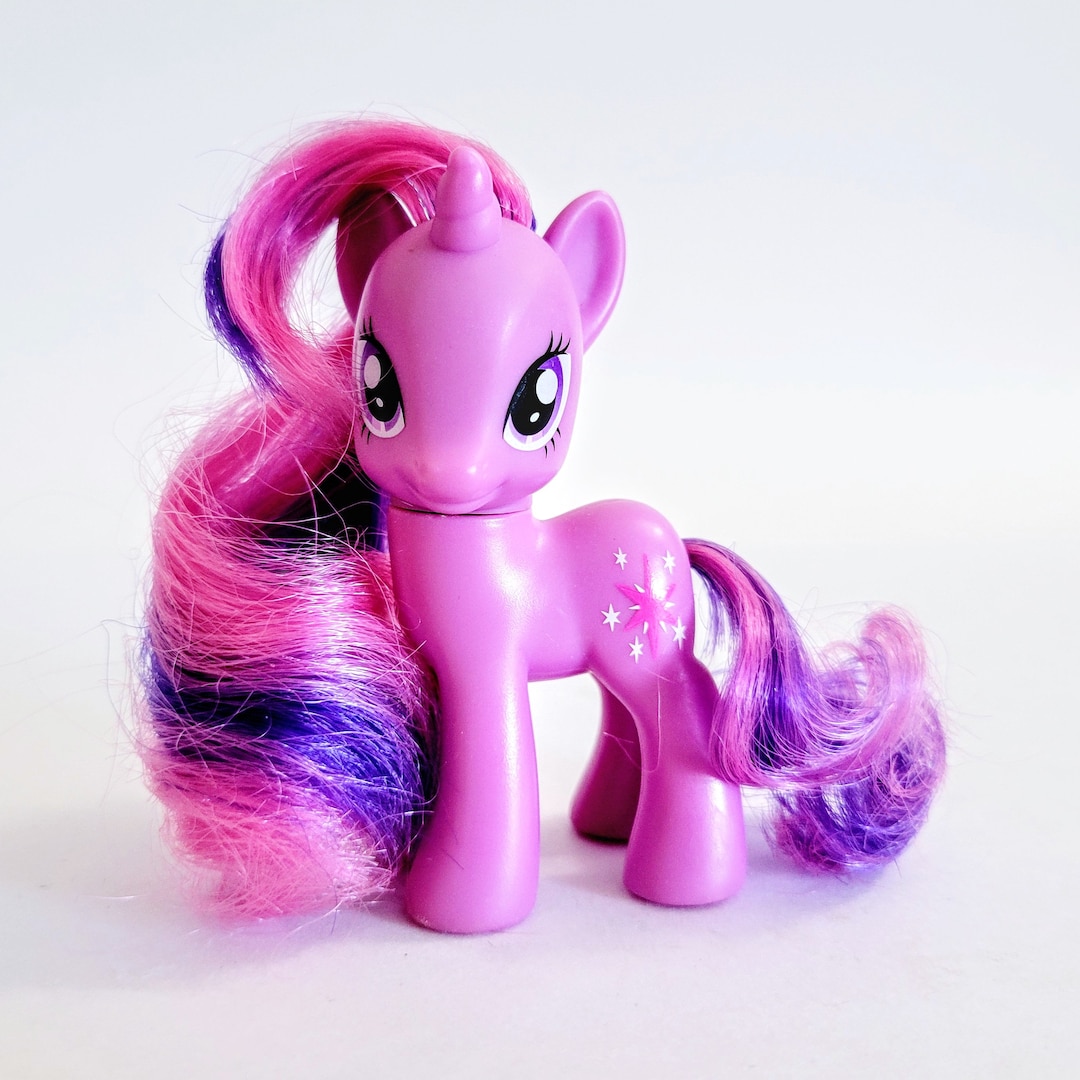 My Little Pony G4 Twilight Sparkle Brushable Figure With Forelock, MLP ...
