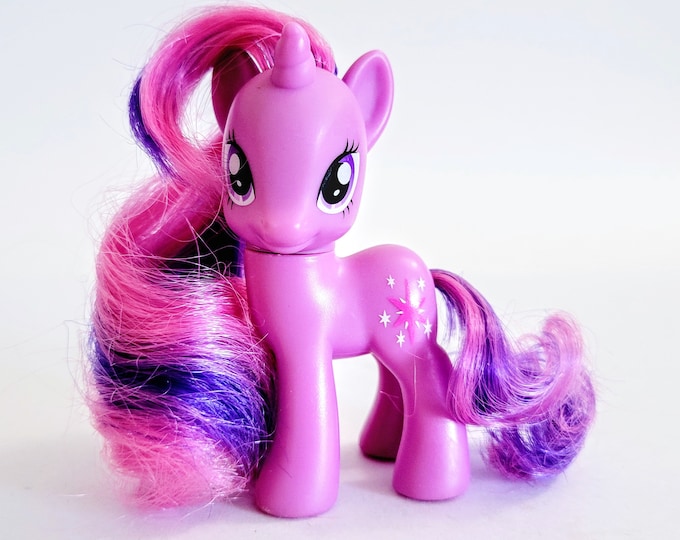 My Little Pony G4 Twilight Sparkle Brushable Figure With Forelock, MLP ...