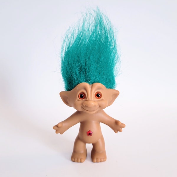 Green Hair Troll - Etsy