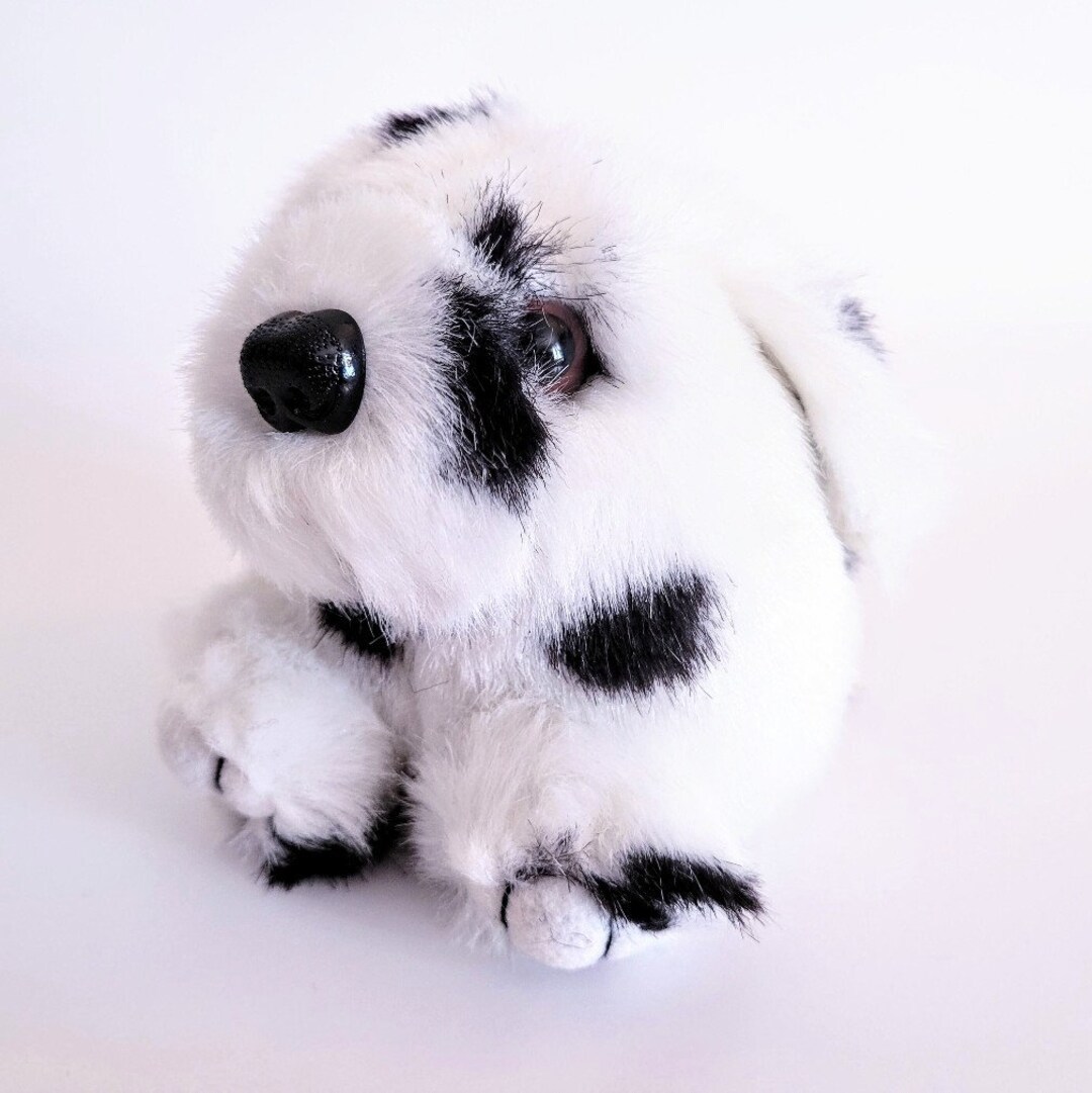 Puffkins Cinder the Dalmatian Dog Mini Plush Toy, Vintage 90s Swibco ...