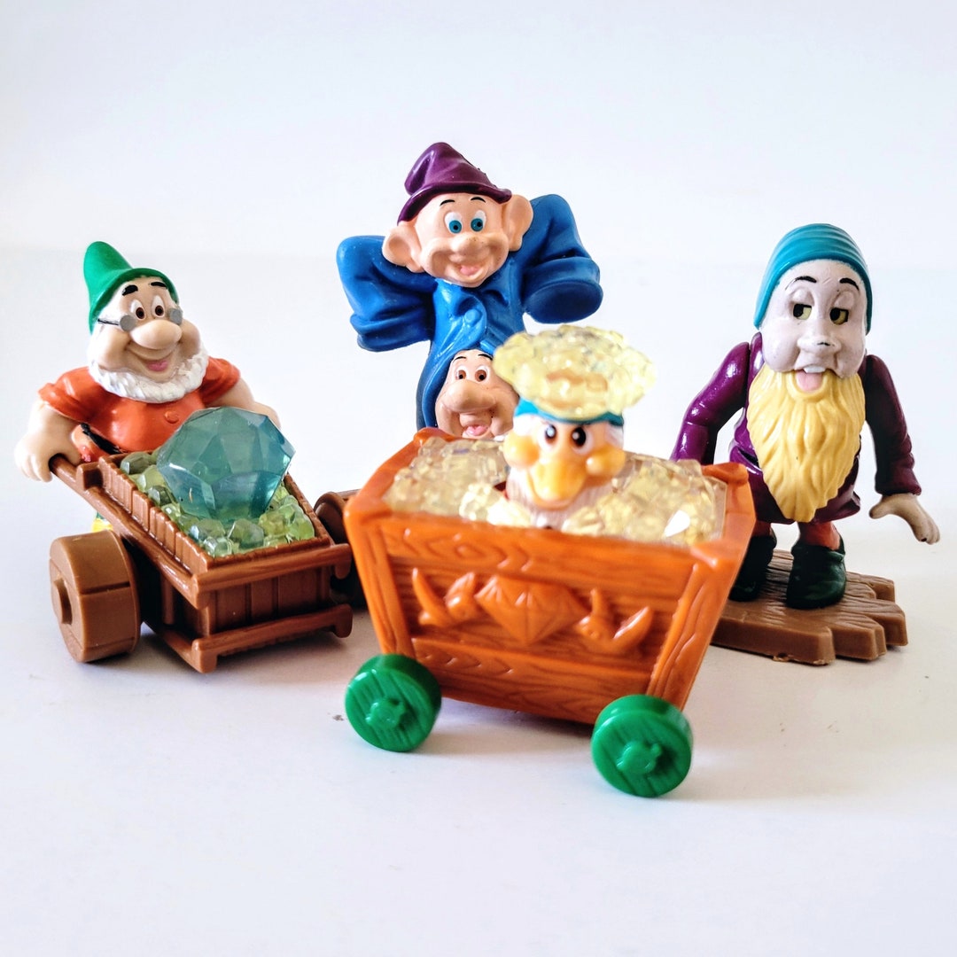 Disney Snow White and the Seven Dwarfs Mcdonalds Happy Meal Toys ...