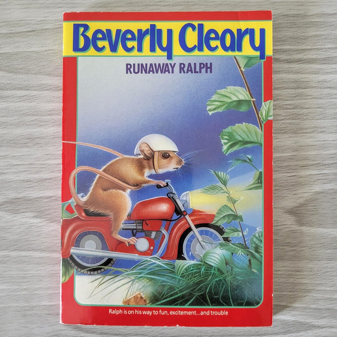 Runaway Ralph by Beverly Cleary 1991 Vintage Paperback Childrens ...