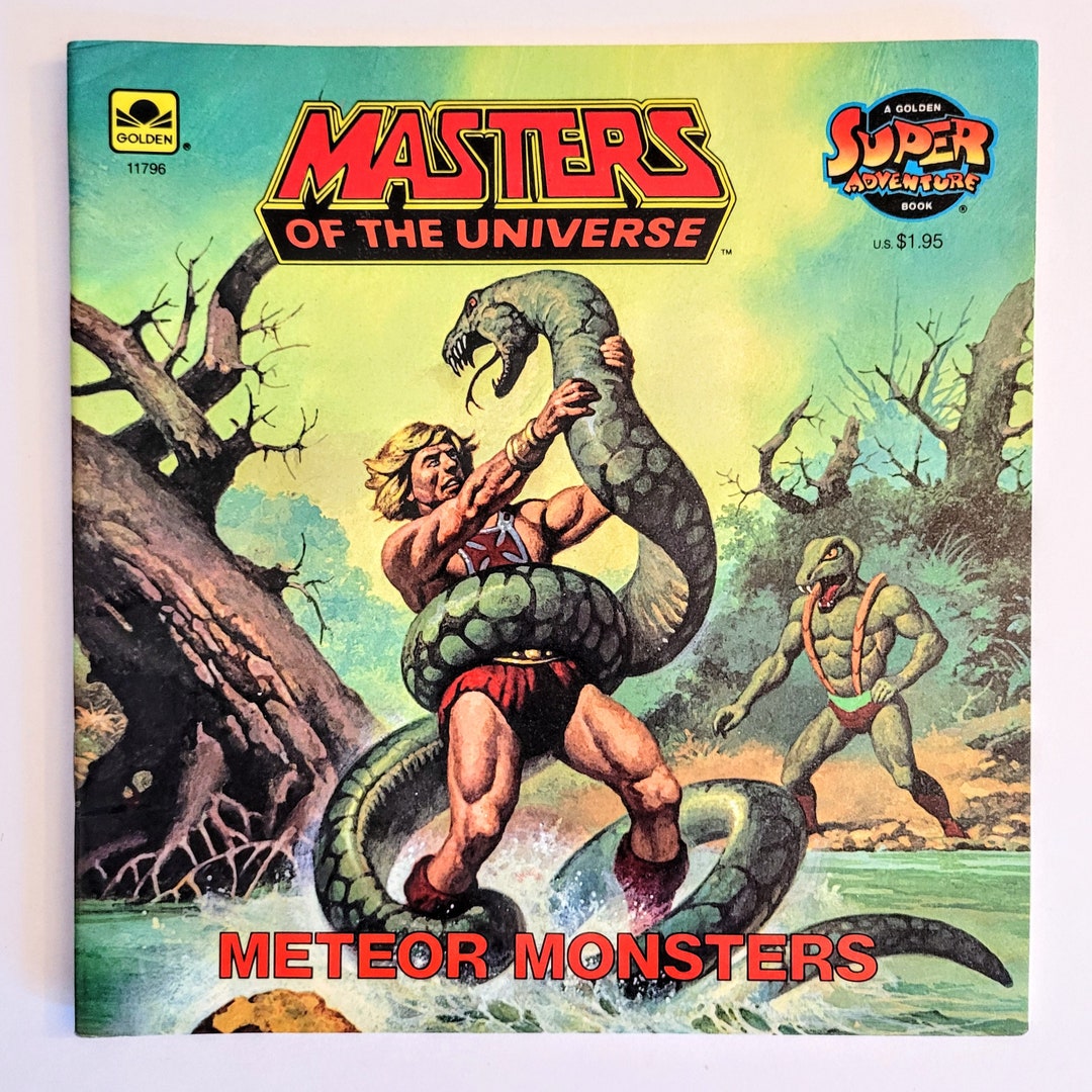Masters of the Universe Meteor Monsters 1985 Vintage Softcover ...