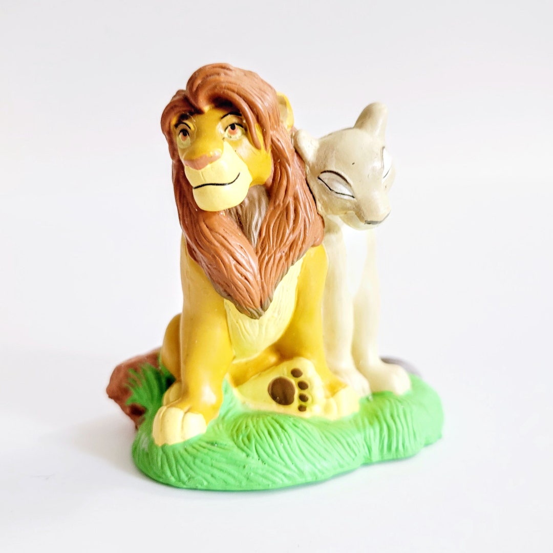 The Lion King PVC Figure, Simba and Nala, Vintage Disney Store Lil ...