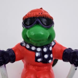 Vintage Teenage Mutant Ninja Turtle TMNT Skiing Rare Bootleg KO PVC ...