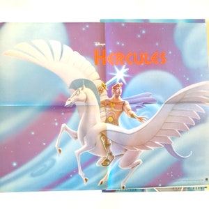 Disney Hercules Illustrated Classic 1997 Hardcover Storybook With ...