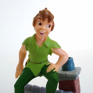 Peter Pan Rooftop PVC Figure, Vintage Disney Store Lil Classics ...