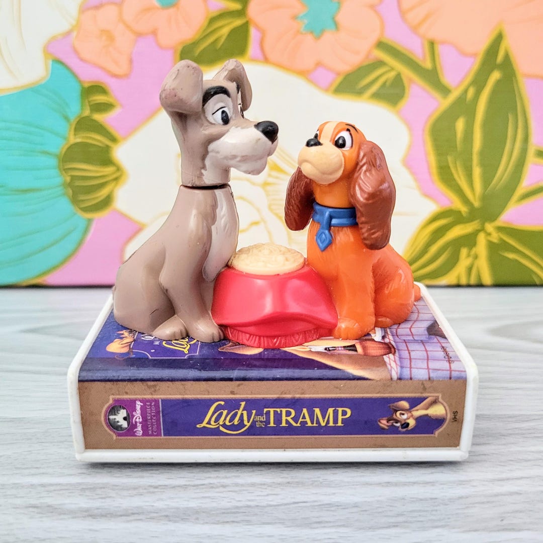 Lady and the Tramp Disney Video Favorites Mcdonalds Happy Meal Toy ...