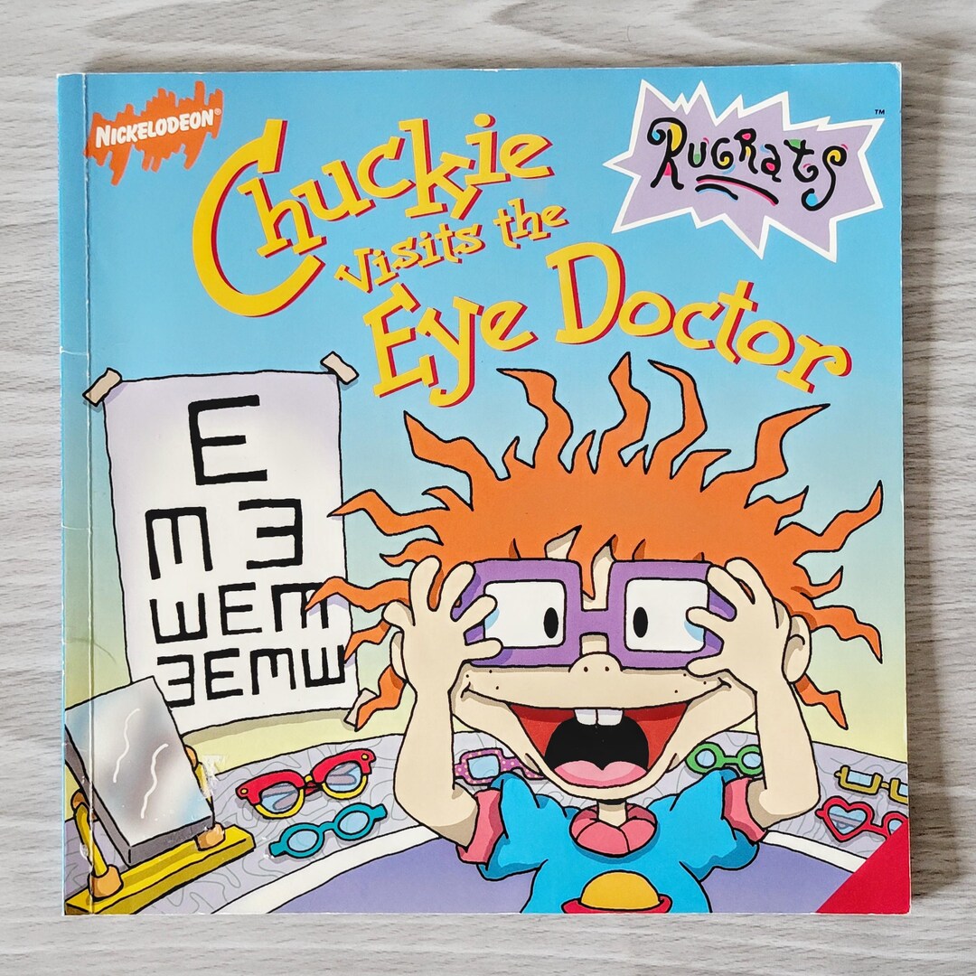 Rugrats Chuckie Visits the Eye Doctor Vintage Softcover Childrens Book ...
