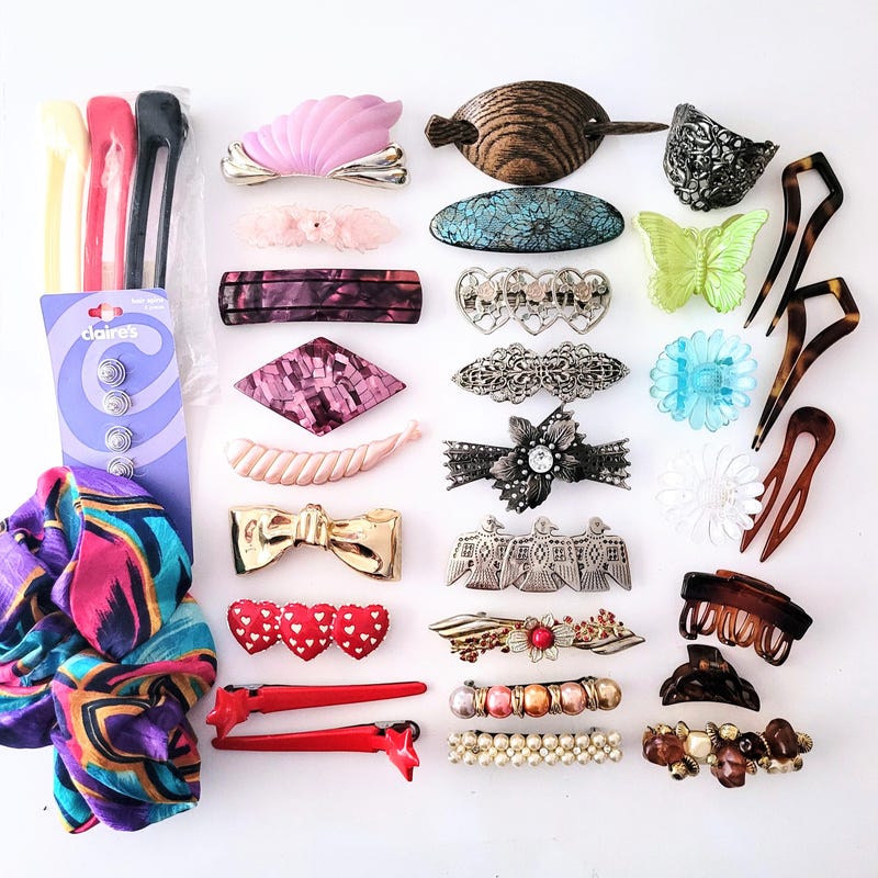 80s Hair Accessories - Etsy