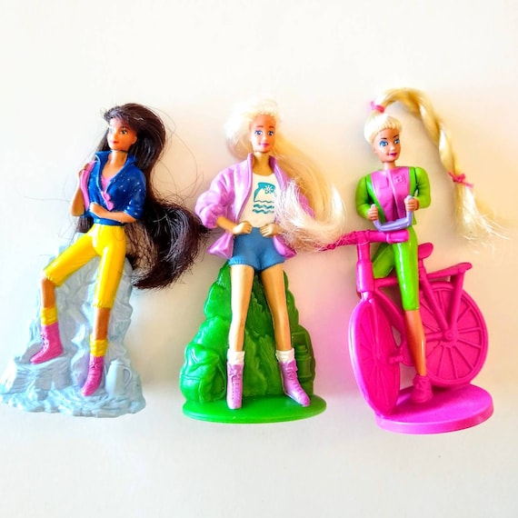 Dolls & Action Figures 90s Nostalgia Set of 3 1992 McDonalds Happy Meal ...