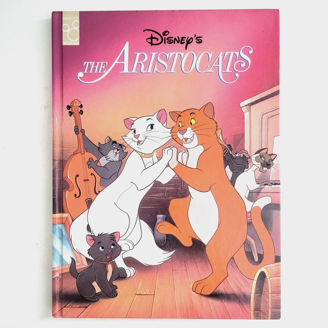Disney the Aristocats Mouse Works Classic Storybook Vintage 1996 - Etsy