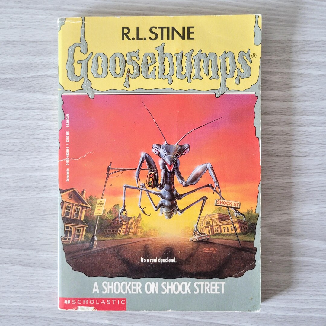 Goosebumps #35 A Shocker on Shock Street by RL Stine 1995 Vintage ...
