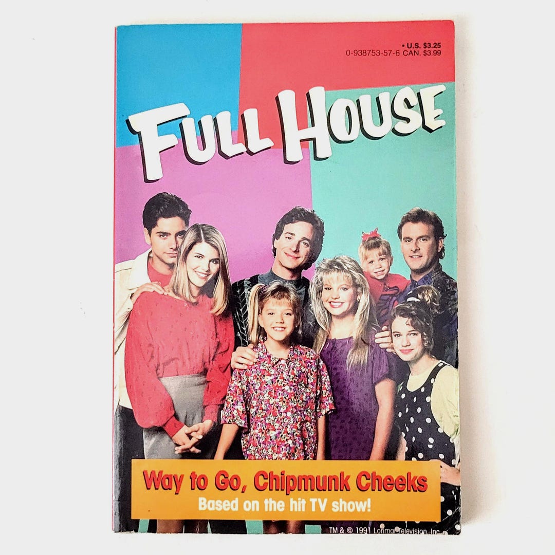 Full House Way to Go Chipmunk Cheeks 1991 Vintage Paperback Book, Very ...