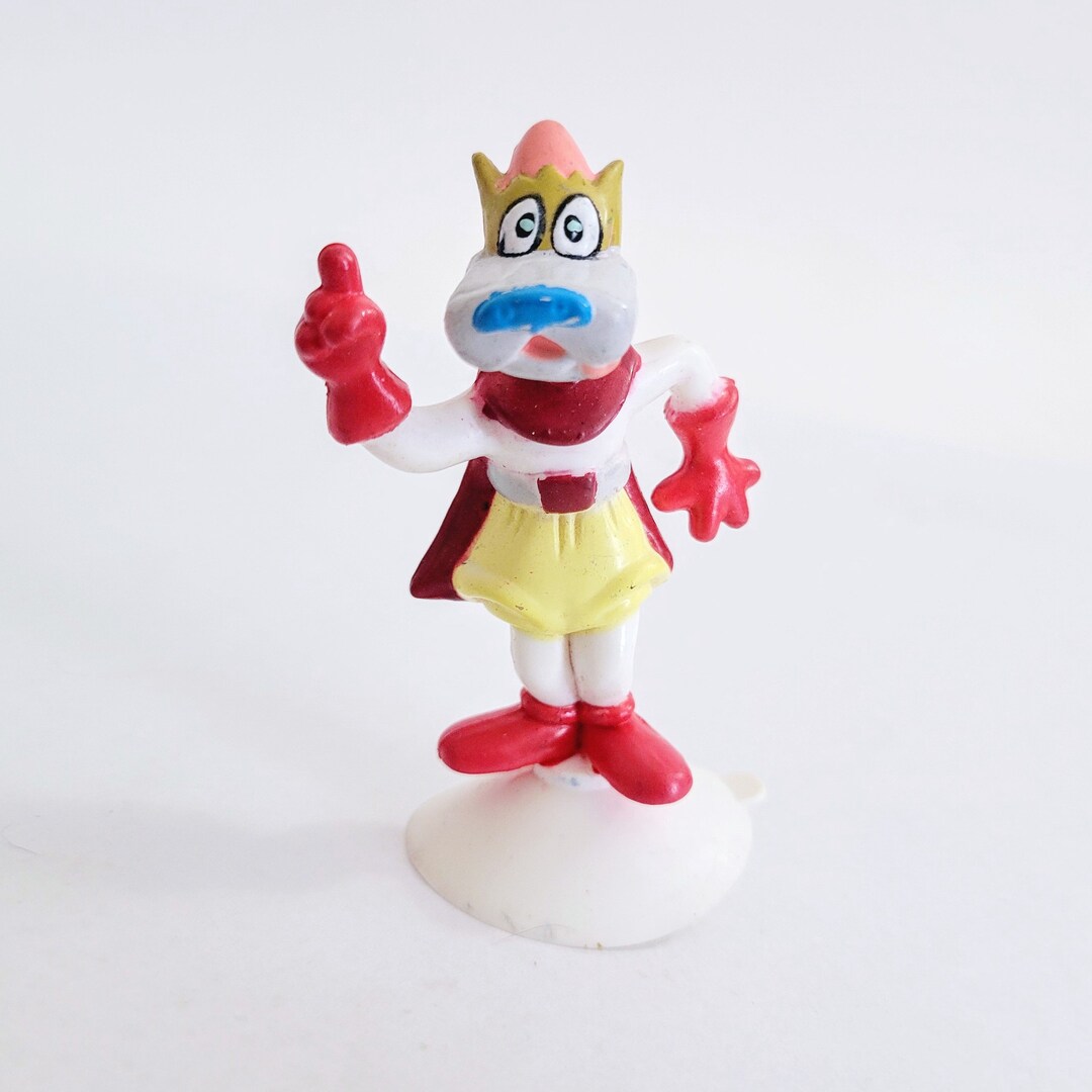 Vintage Mighty Mouse Petey Pate Suction Cup Toy Figurine 1989 Wendy's ...