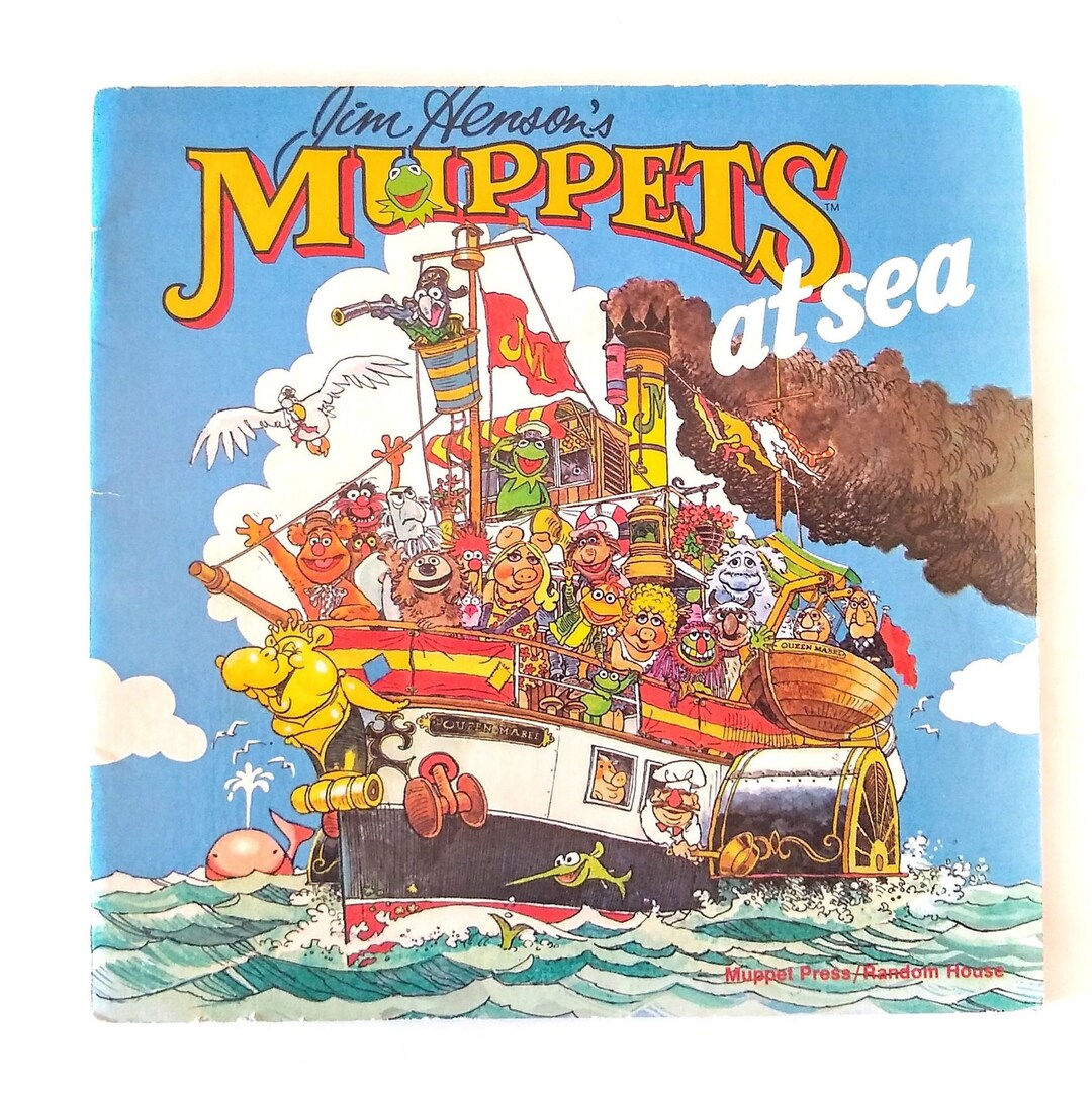 Muppets at Sea 1980 Vintage Softcover Childrens Book - Etsy