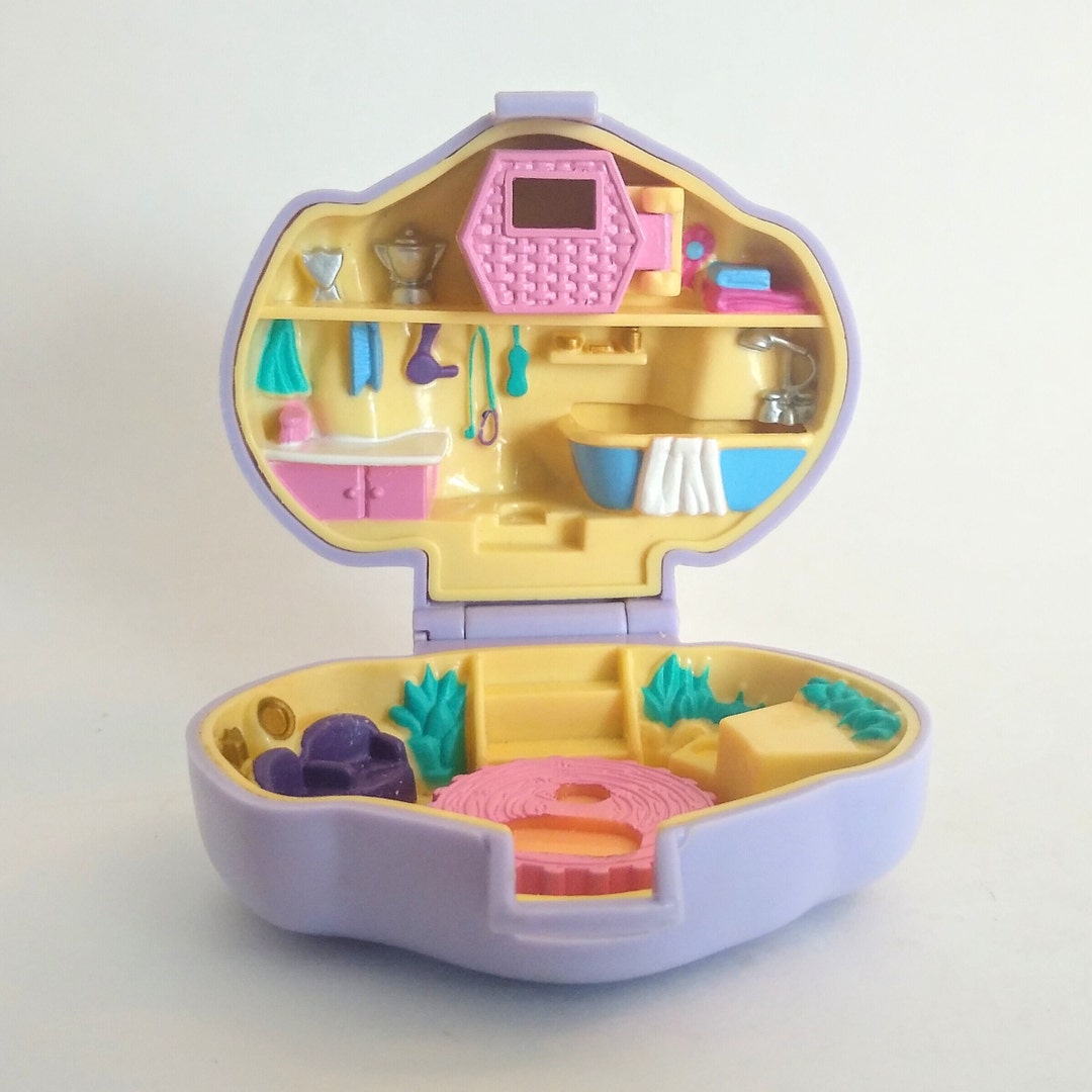 Polly Pocket Dazzling Dog Show COMPACT ONLY, Vintage 1993 Bluebird ...