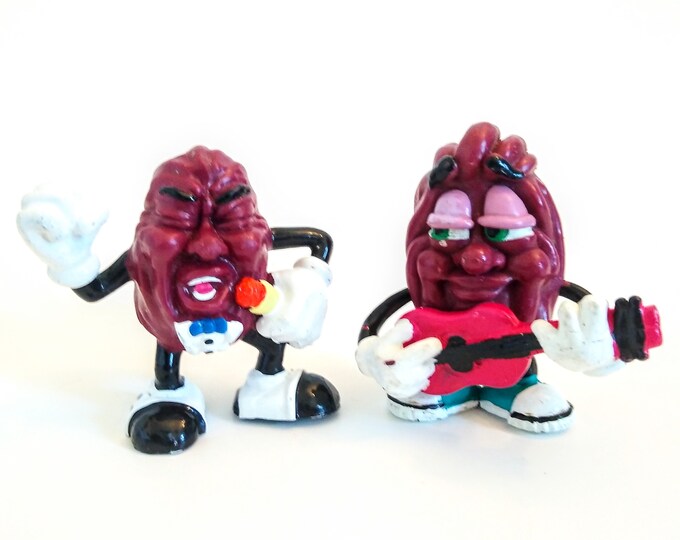 80s California Raisins Figures, Pair of California Raisins Toy ...