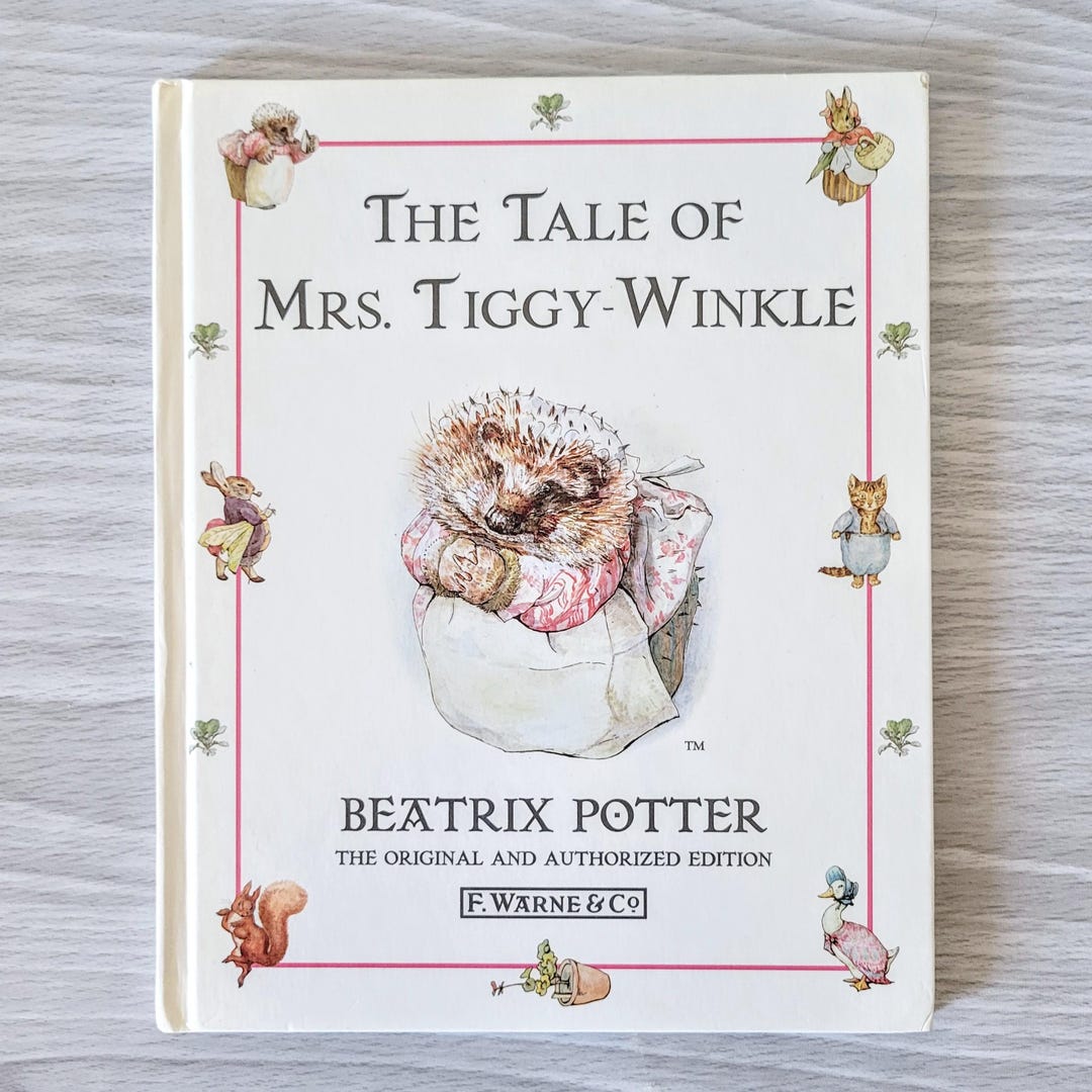 The Tale of Mrs Tiggy Winkle by Beatrix Potter Vintage Hardcover ...