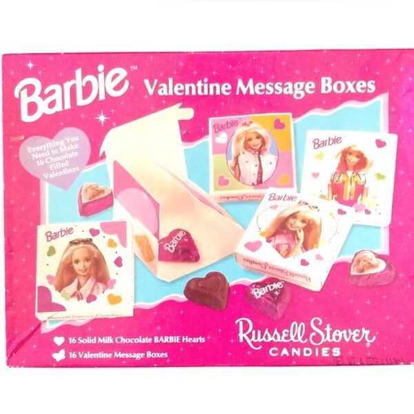 Barbie Valentines Cards - Etsy