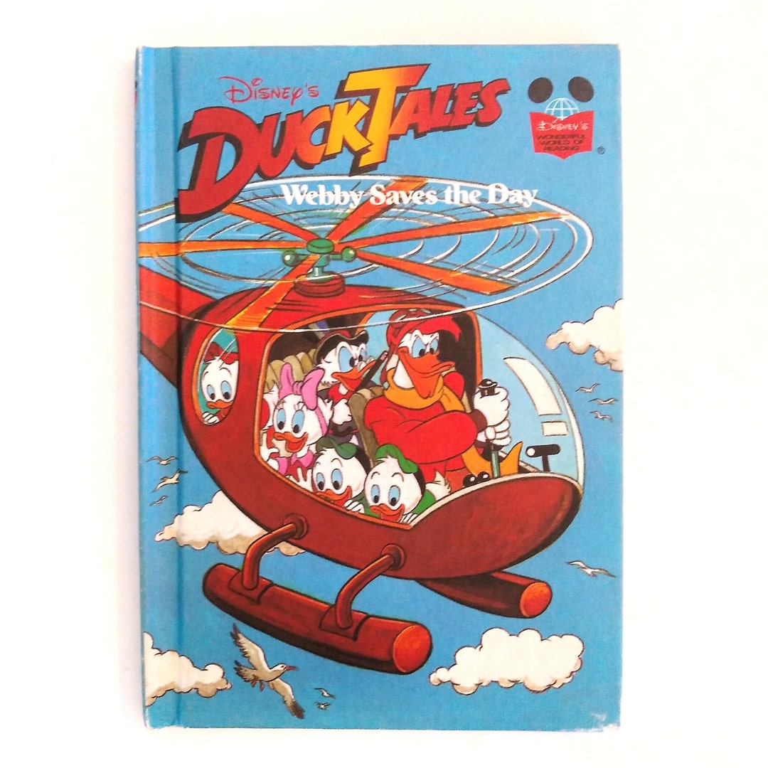 Duck Tales Webby Saves the Day 1989 Vintage Disney Wonderful World of ...