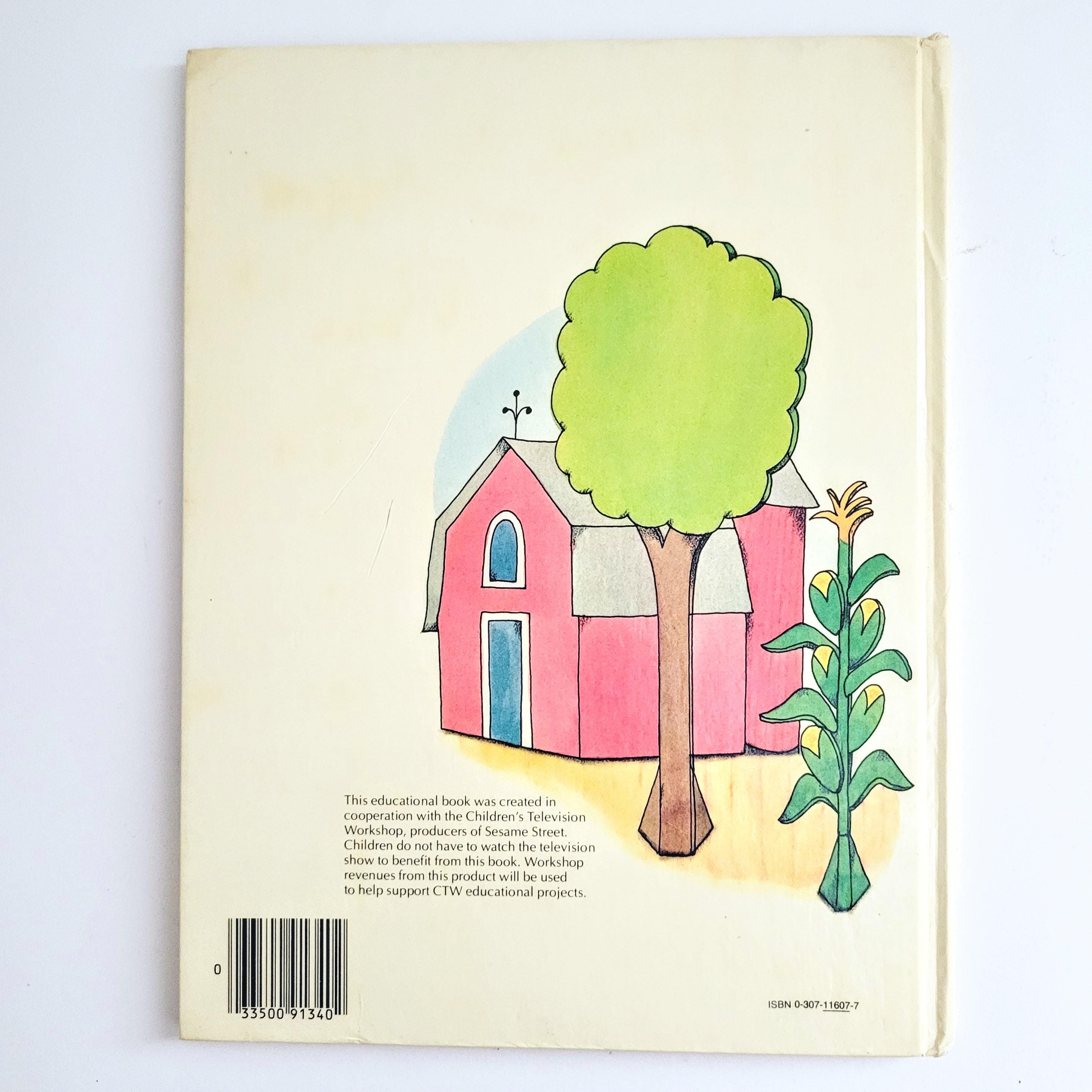 Sesame Street the Little Red Hen 1981 Vintage Hardcover Childrens Book ...