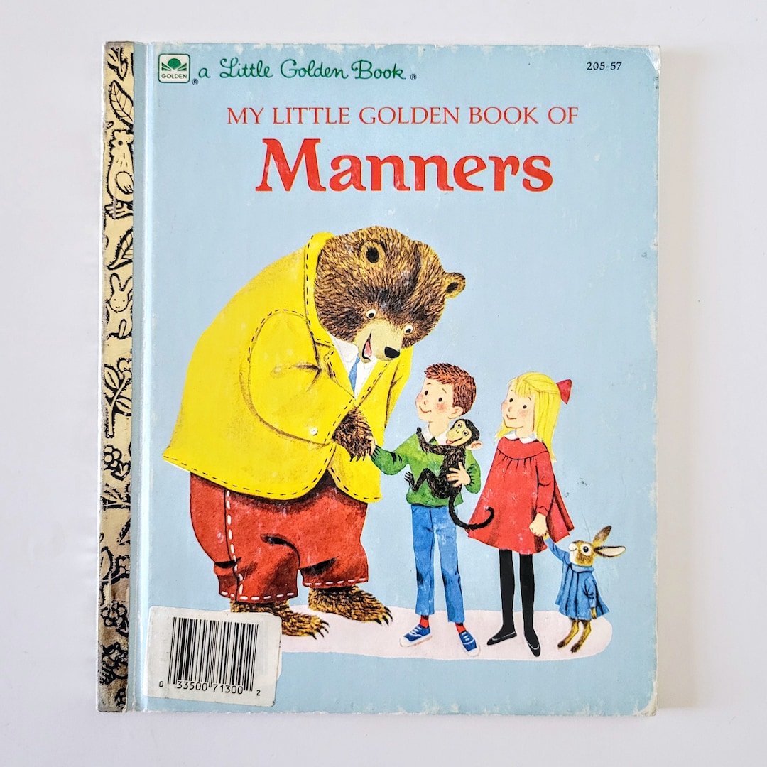 My Little Golden Book of Manners by Peggy Parish and Richard Scarry ...
