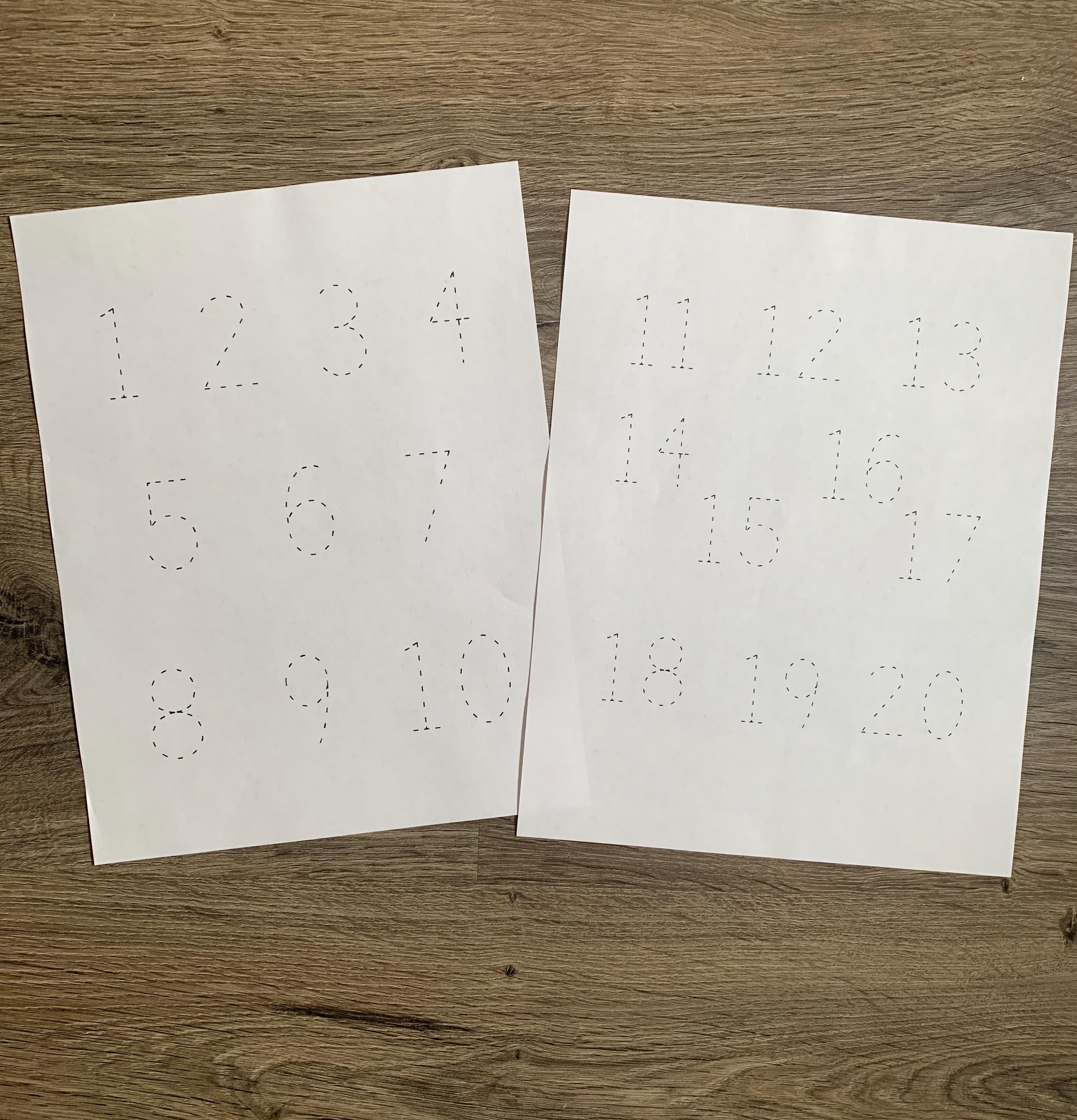 Tracing Cards, Name, Alphabets, Numbers - Etsy