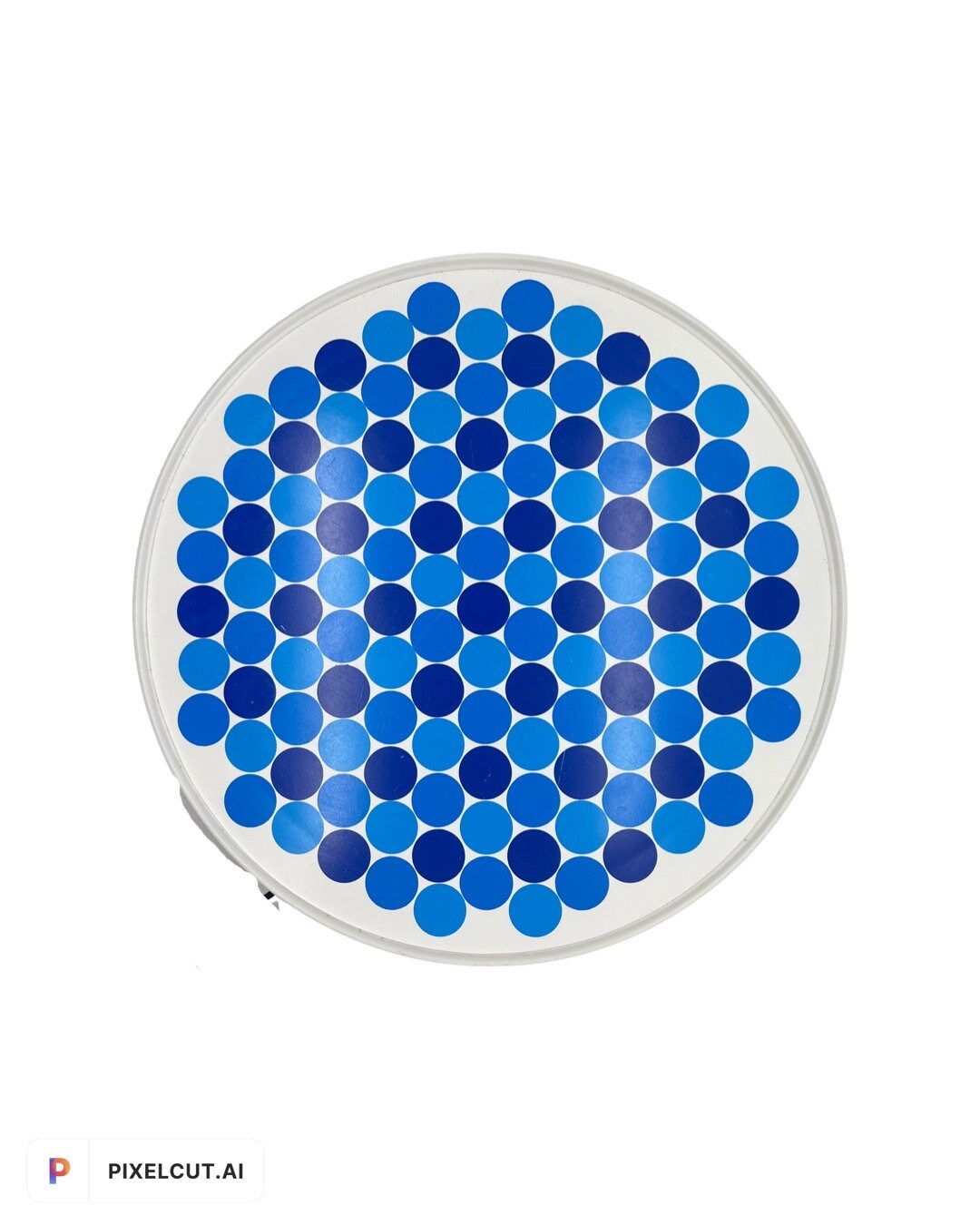 1960s Rubbermaid Blue Dot Turntable - Etsy