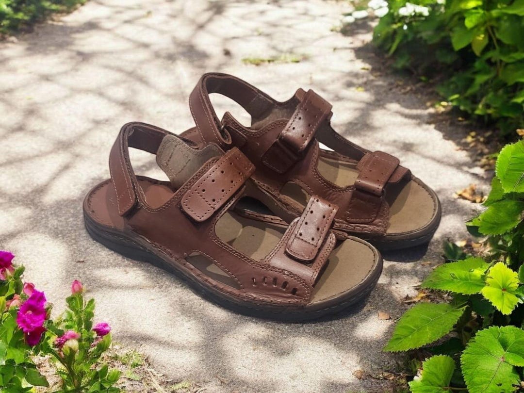 Stylish and Comfortable Men's Sandals Handmade - Etsy
