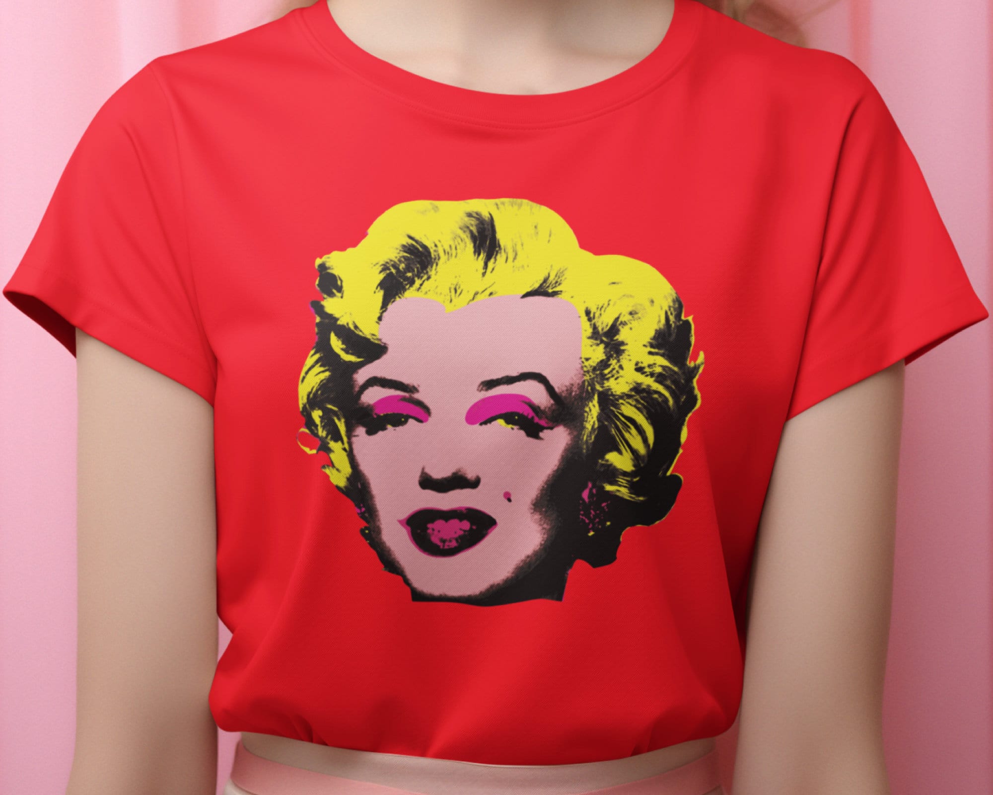 Andy Warhol Inspired Marilyn Monroe Shirt for Women – Pop Art Graphic ...