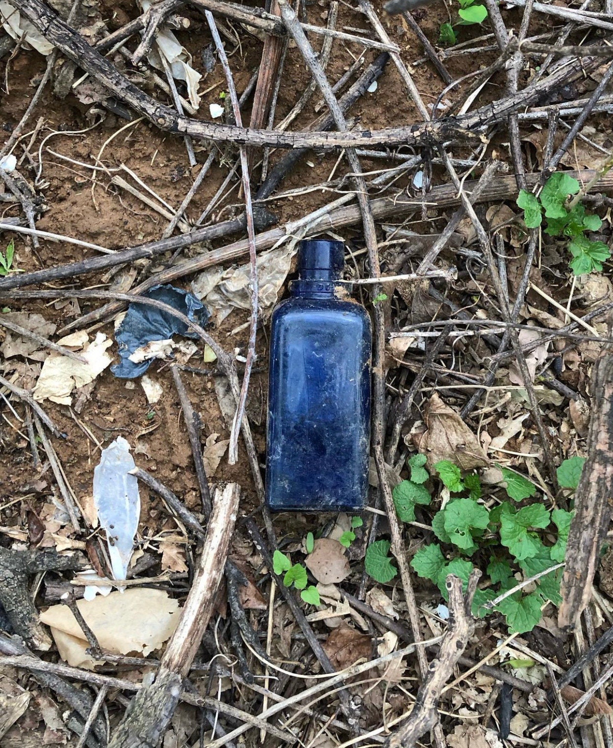 Antique 1800s Cobalt Blue Glass John Wyeth & Bro. Square Bottle - Etsy