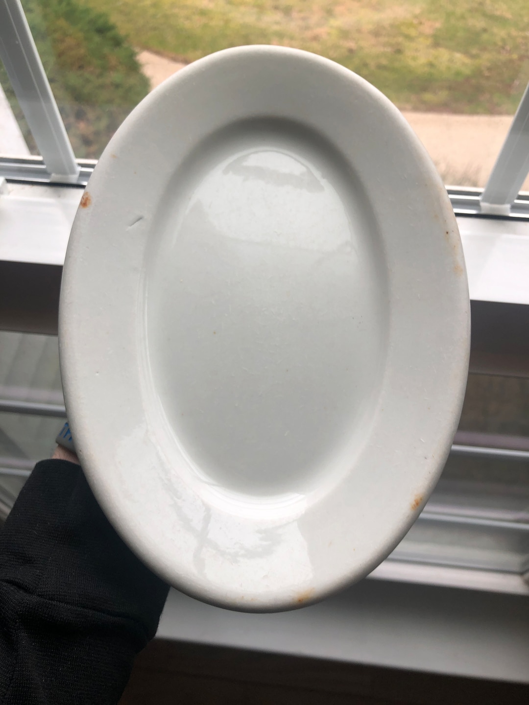 Vintage Shenango China White Oval Serving Platter - Etsy