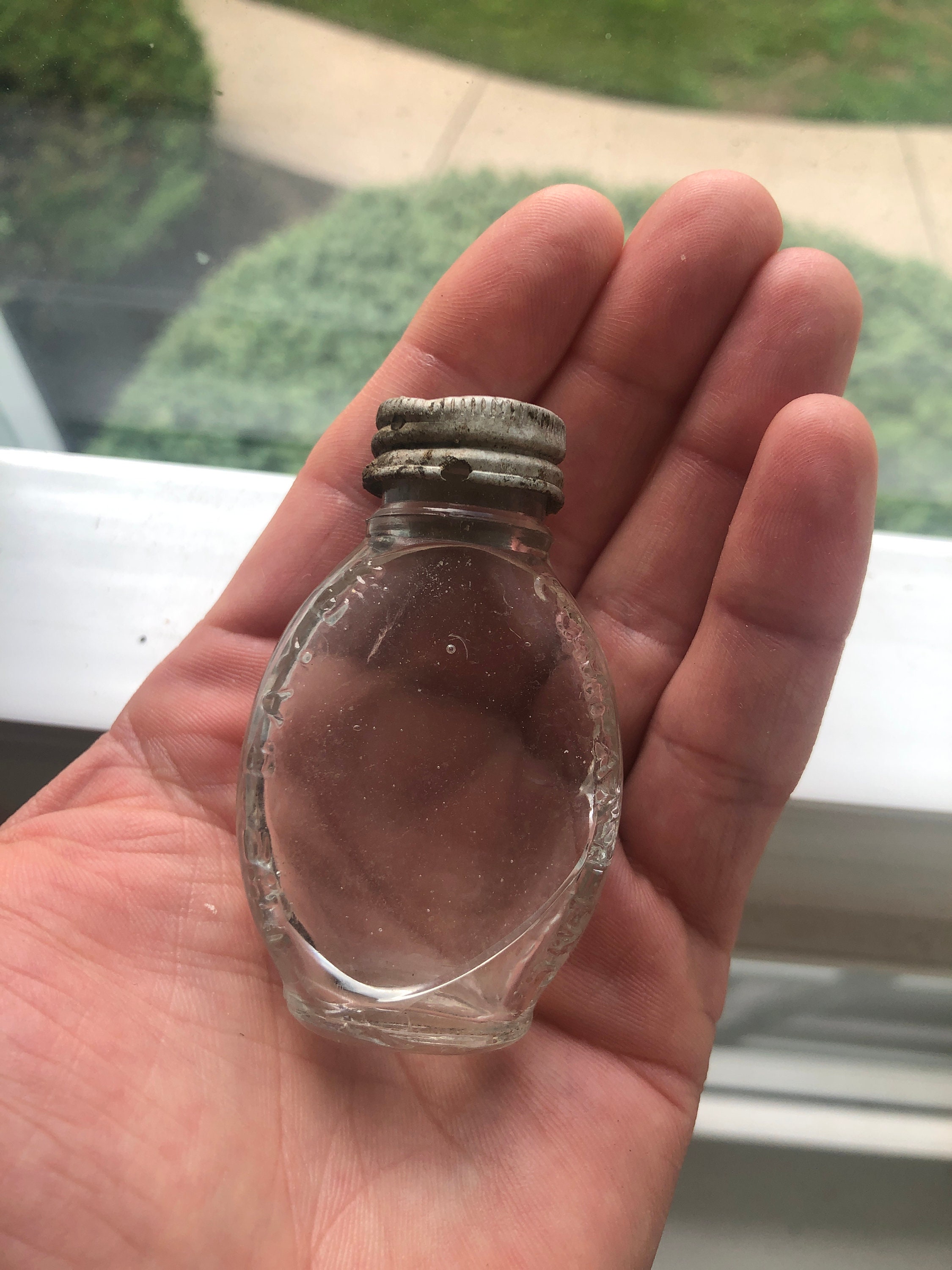 Vintage Bayer Aspirin Glass Bottle Antique Amber Glass Pharmaceutical