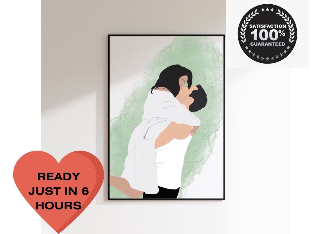 Custom Drawing Faceless Portrait, Personalized Photo, Photo ...