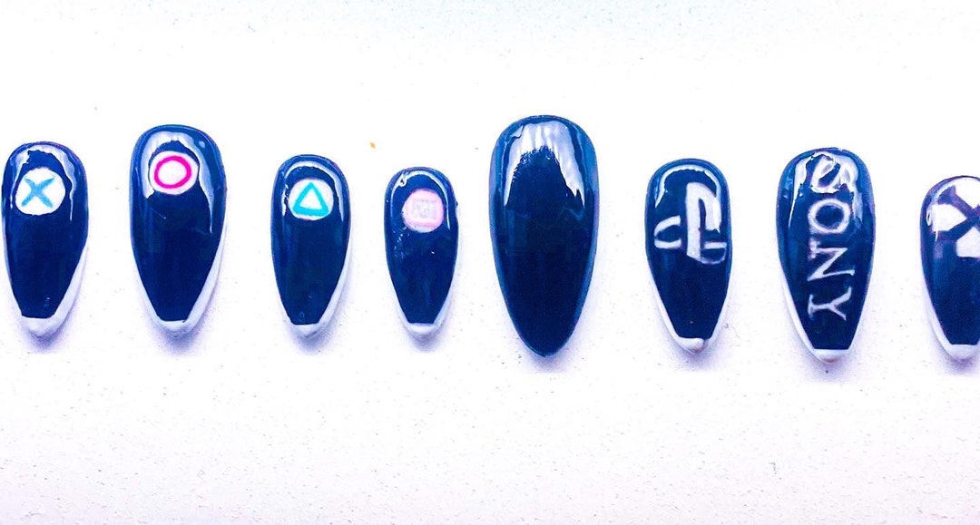 Sony Playstation Glow in the Dark Set - Etsy